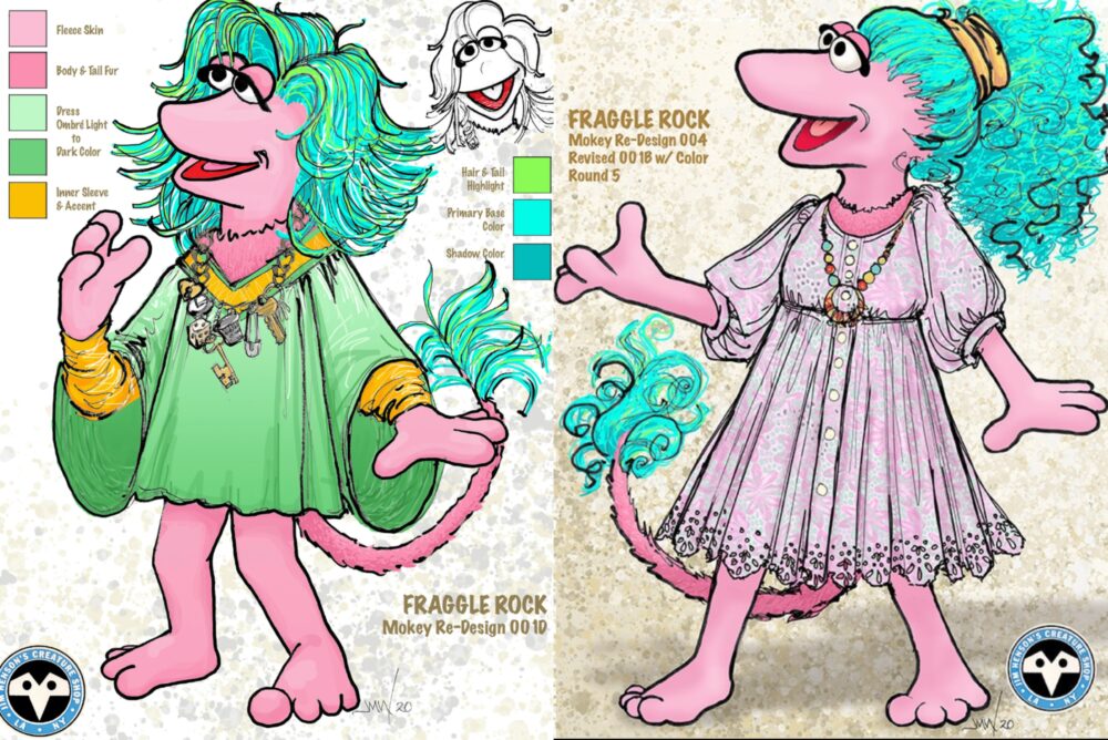 Mokey's Makeover: A Look Back at the 'Fraggle Rock' Puppet's Fabulous ...