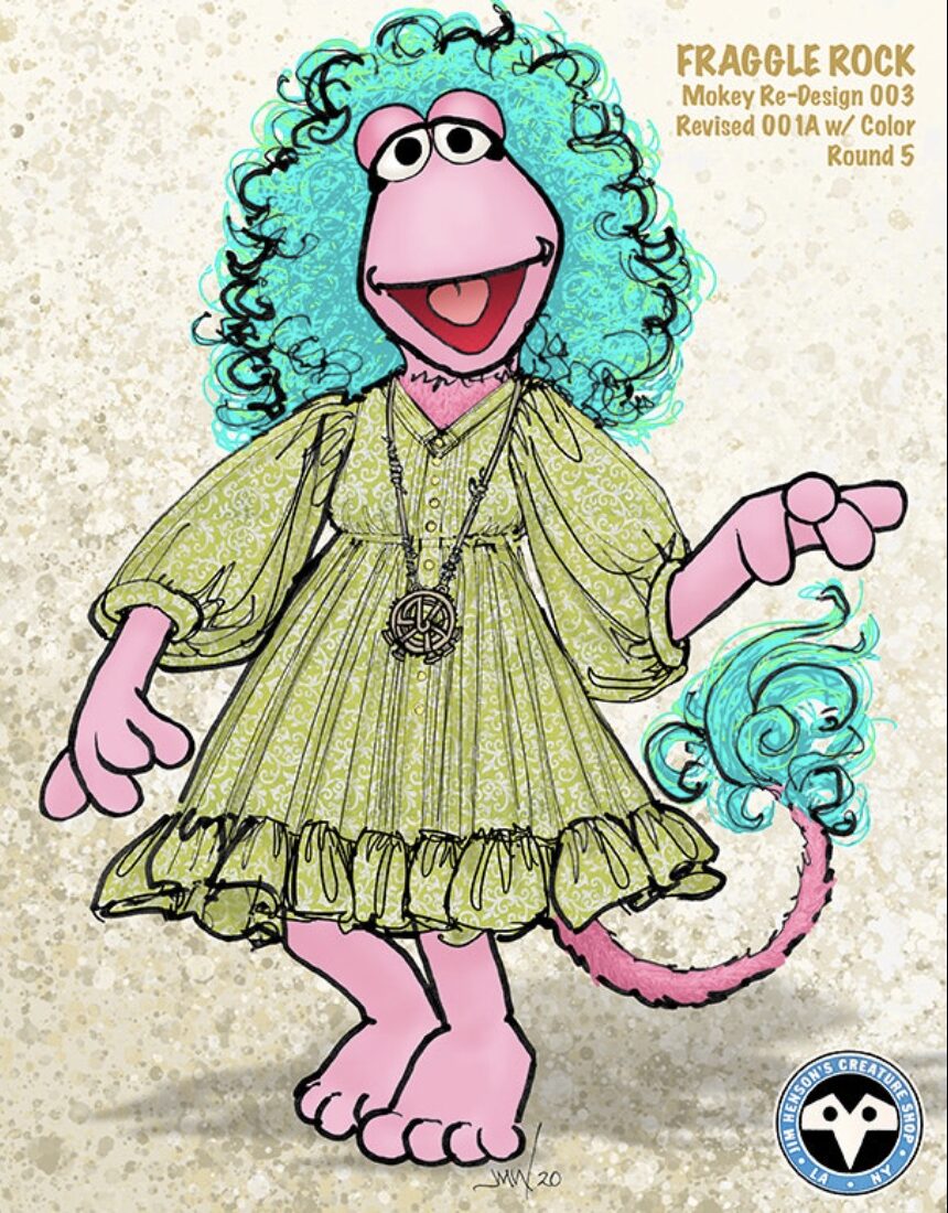 Mokey's Makeover: A Look Back at the 'Fraggle Rock' Puppet's Fabulous ...